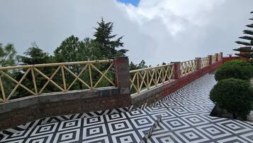 Terraço no piso superior