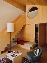 Quarto, mezanino (Rote Wand) | Sala de estar | Televisor
