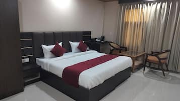 Quarto luxo, sacada | Escrivaninha, Wi-Fi de cortesia