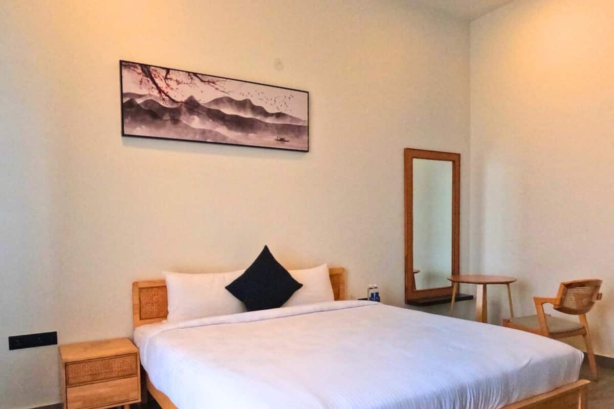 Apartamento superior, vista para o jardim | Roupas de cama premium, edredons de pluma