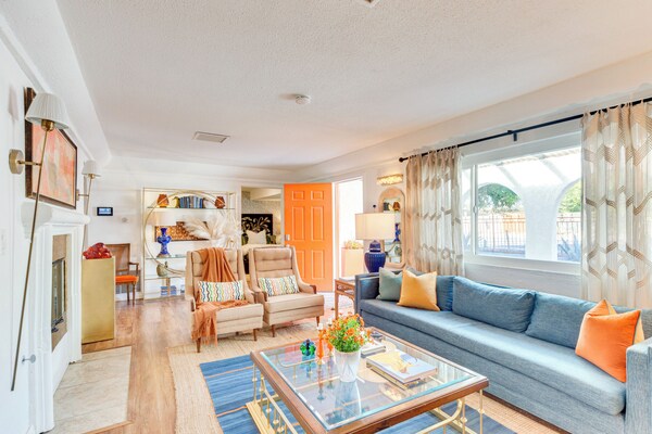 2 Mi To Dtwn: Vintage-inspired Gem In Palm Springs - Palm Springs, CA