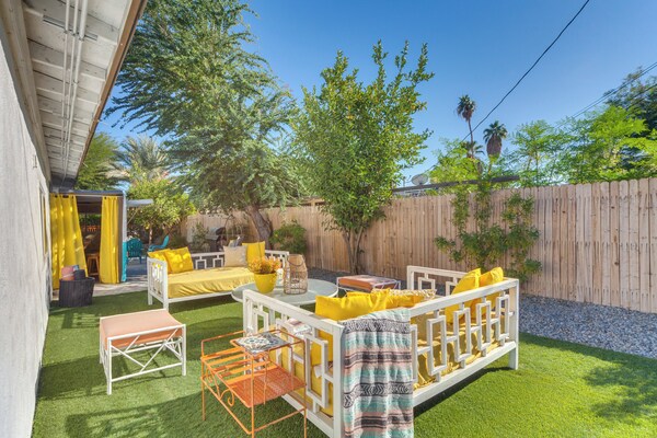 2 Mi To Dtwn: Vintage-inspired Gem In Palm Springs - Palm Springs, CA
