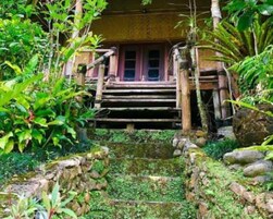 Bangalô básico, sacada, vista para o jardim | Vista para o jardim