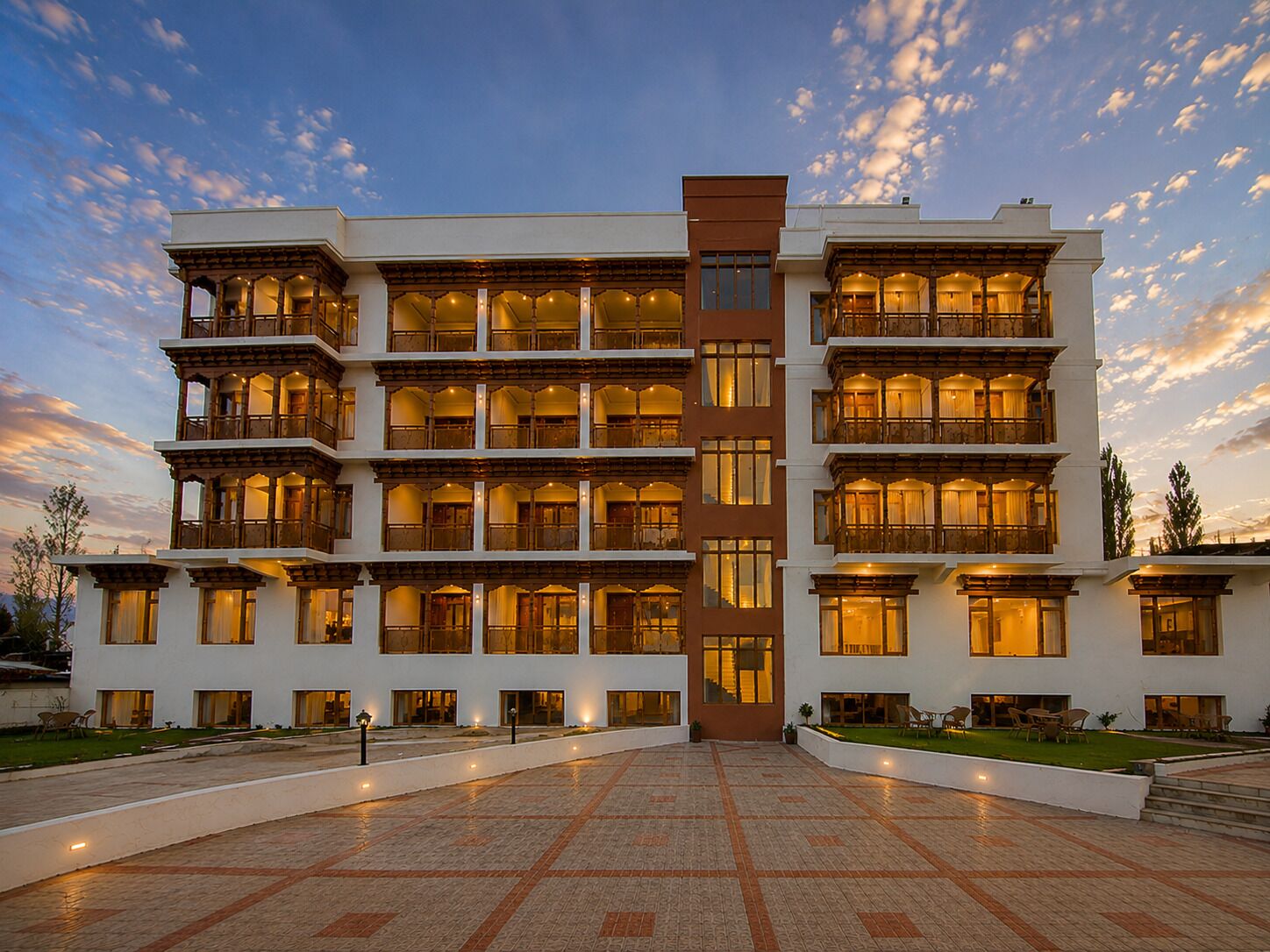 Fachada do alojamento
