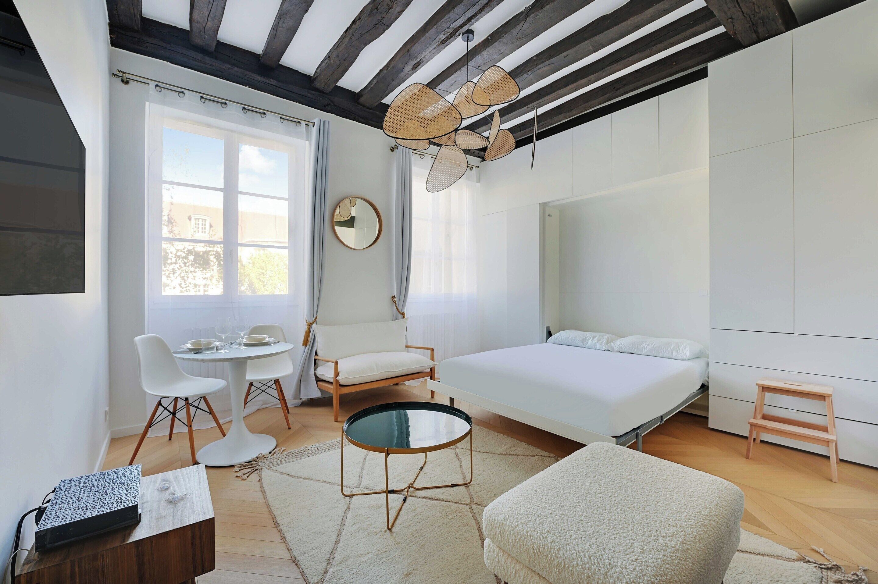 Apartamento | 1 quarto, roupa de cama