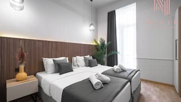 Budget Double Room | Com decoração personalizada, com mobília individualizada, Wi-fi grátis