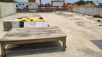Terraço no piso superior