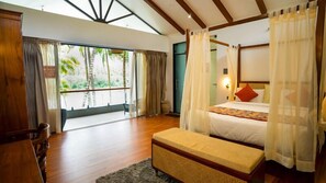 Quarto de Luxo | 1 quarto, roupa de alta qualidade, Wi-fi grátis 