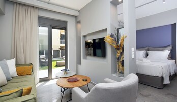 Apartamento, vista para a cidade | 1 quarto, roupas de cama premium