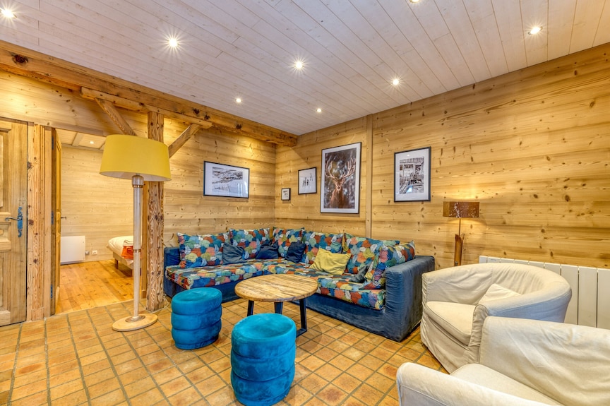 Chalet 'Le Flocon Grand 4 éToiles' Avec Vue Sur La Montagne, Terrasse Privée Et Wi-fi - Isère