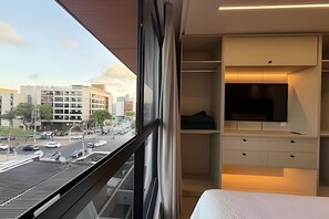 Apartamento | 1 quarto, secretária, secretária adequada para computadores portáteis 