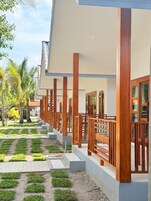 Quarto Duplo Design | Vista para o jardim