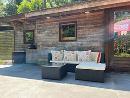 Apartamento conforto | Terraço/pátio