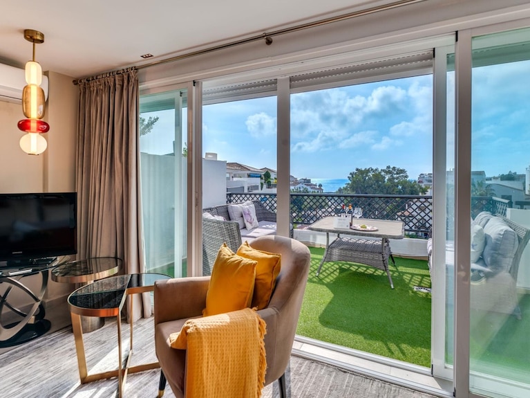 Luxueux Duplex Marbella: Jardins, 4 Piscines, Animaux Bienvenus - Puerto Banús