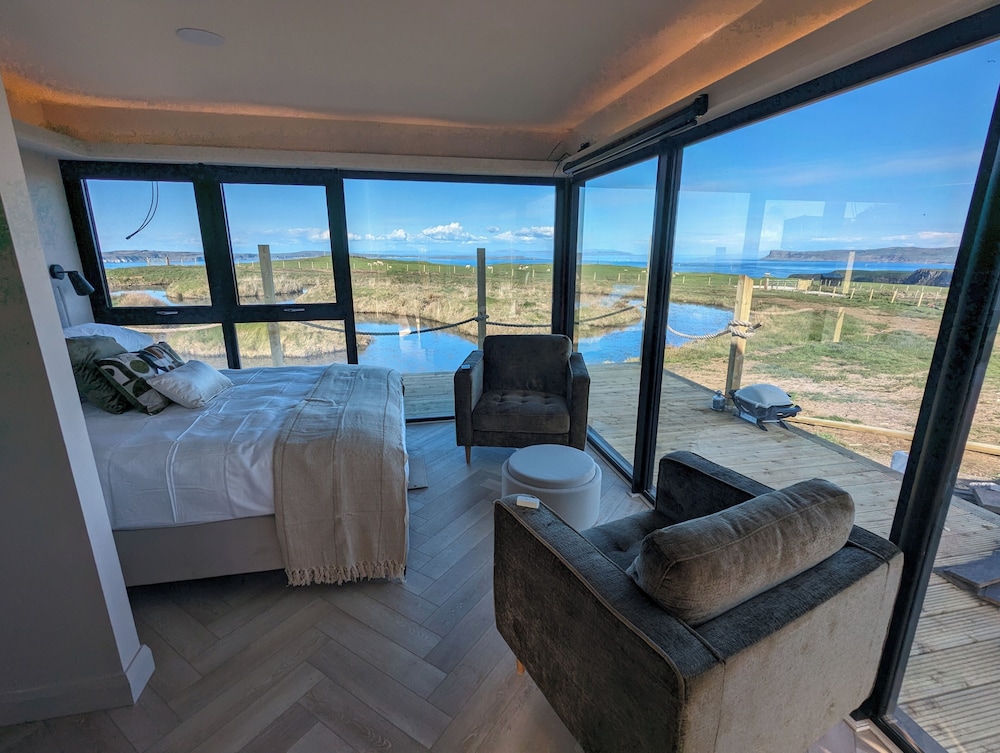 Cliff Top Retreat with Private Hot tub (Cab1) - Ballycastle | Vrbo