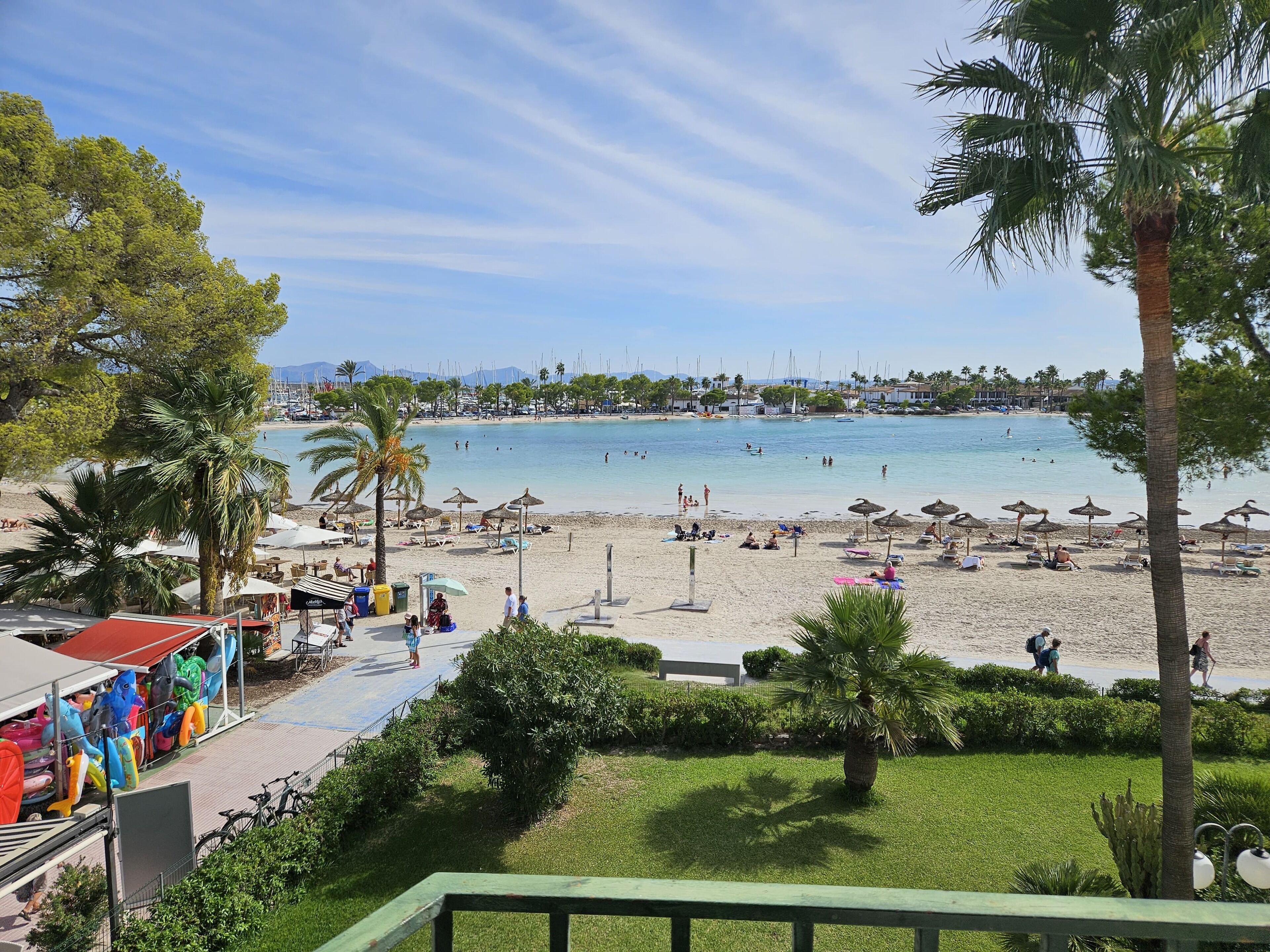 Apartamento Comfort, em frente à praia | Terraço/pátio interior