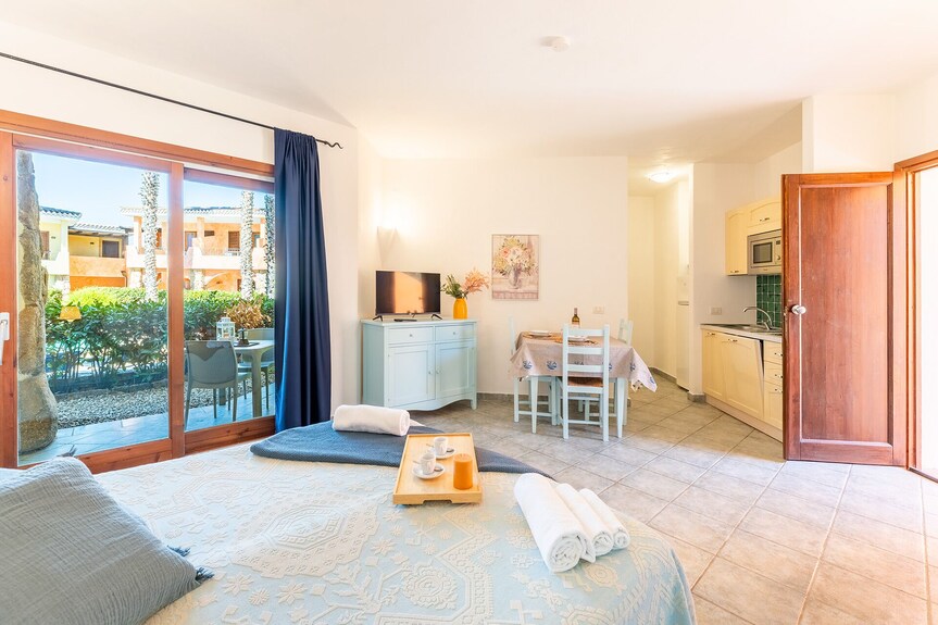 Tranquilo Estudio Palau Green Village Prem Para 2 Personas Más Posible Cama Adic - Palau