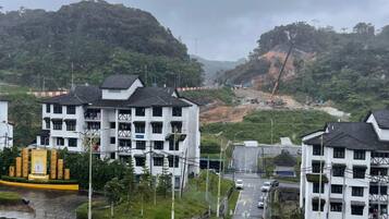 Quarto quádruplo superior | Vista para a montanha