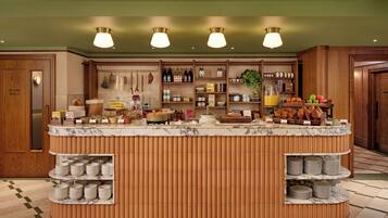 Pequeno-almoço tipo buffet diário (27 GBP por pessoa)