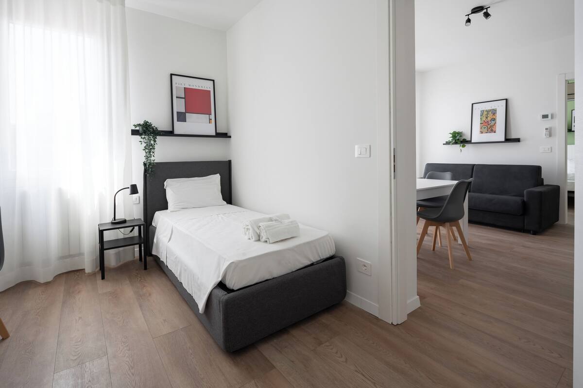 Apartamento Empresarial | 2 quartos, secretária, ferro/tábua de engomar, Wi-fi grátis 