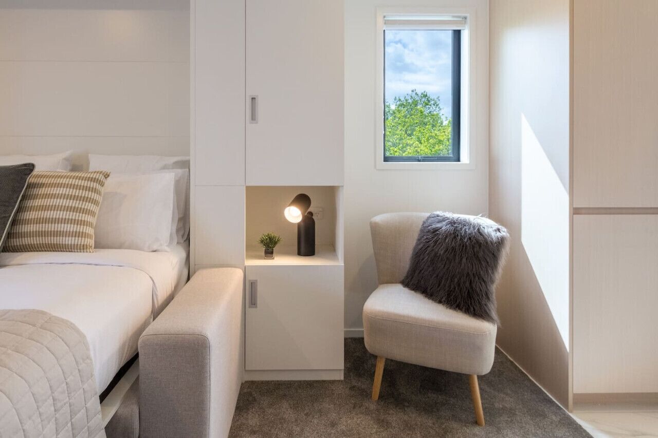 Charming Studio With Desk Space Near South City Mall - New Zealand