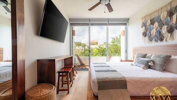 2 quartos, cofre no quarto, cortinas/cortinados opacos