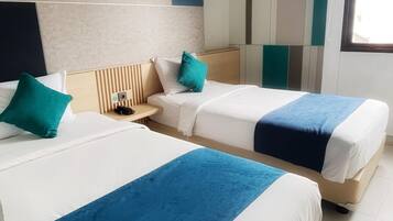 Quarto Twin Deluxe | Secretária, Wi-fi grátis