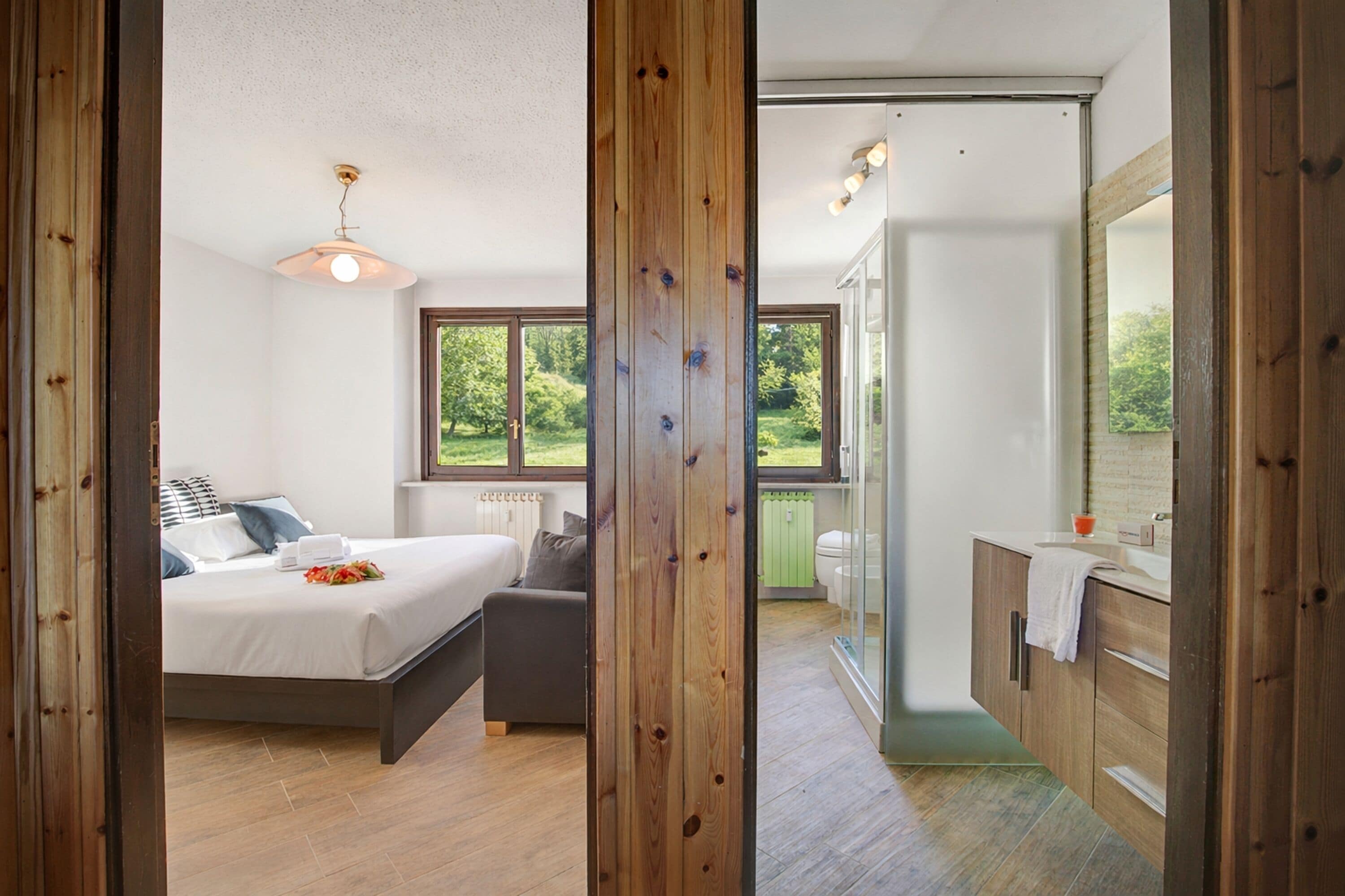 Apartamento Familiar, 2 quartos, varanda (Appartamento Bellevue Richardette) | 2 quartos 