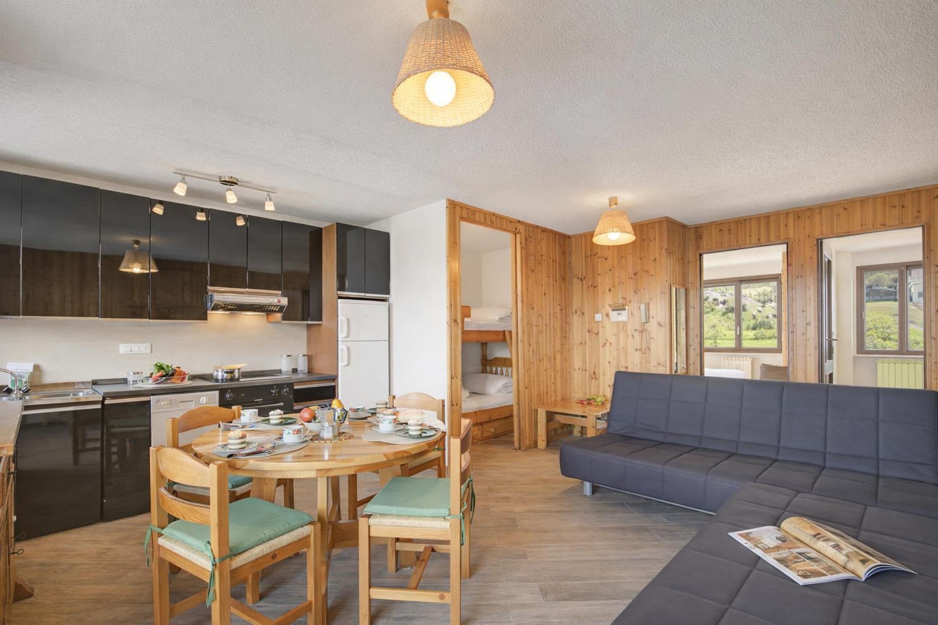 Apartamento Familiar, 2 quartos, varanda (Appartamento Bellevue Richardette) | Interior