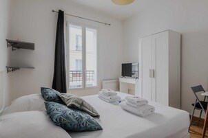 Apartamento | 1 quarto, secretária adequada para computadores portáteis 