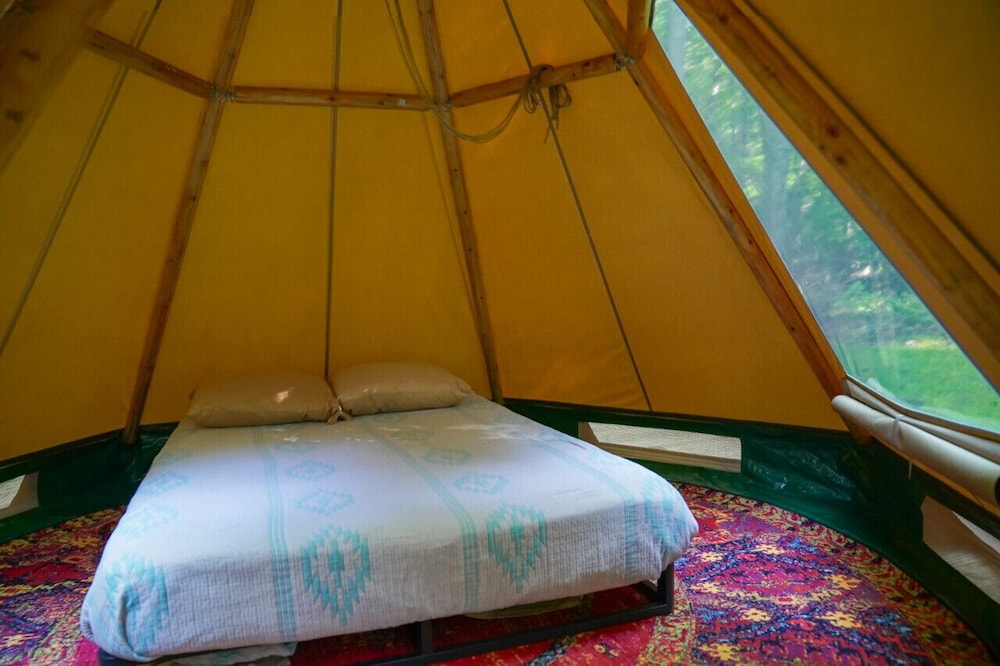 Teepee Style Glamping Tent - Vernon | Vrbo