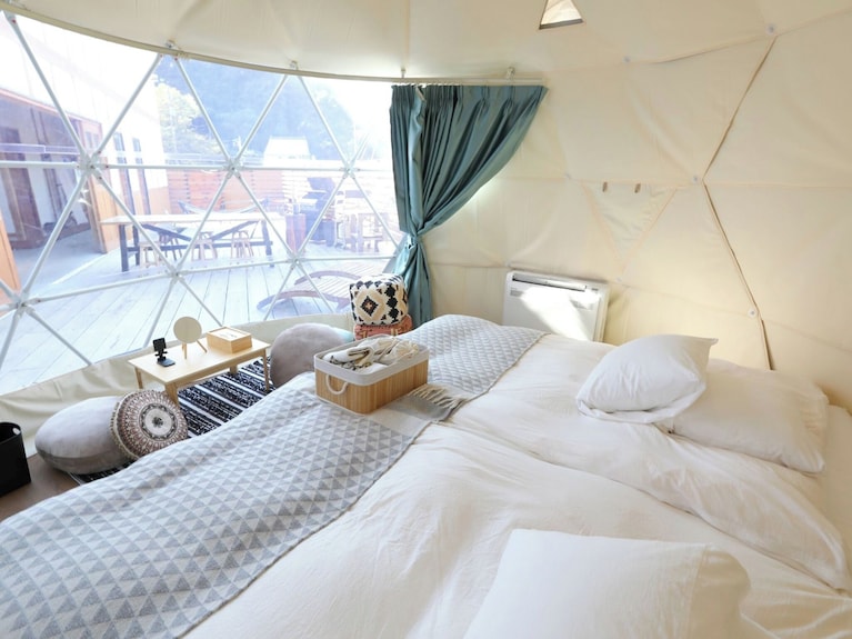 ドームテントB(3名様)・2食付厳選食材のbbqディナー&朝食を満喫 / 竹原市 広島県 - 竹原市