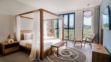 Vila, sacada, vista para a piscina | 2 quartos, ferros/tábuas de passar roupa