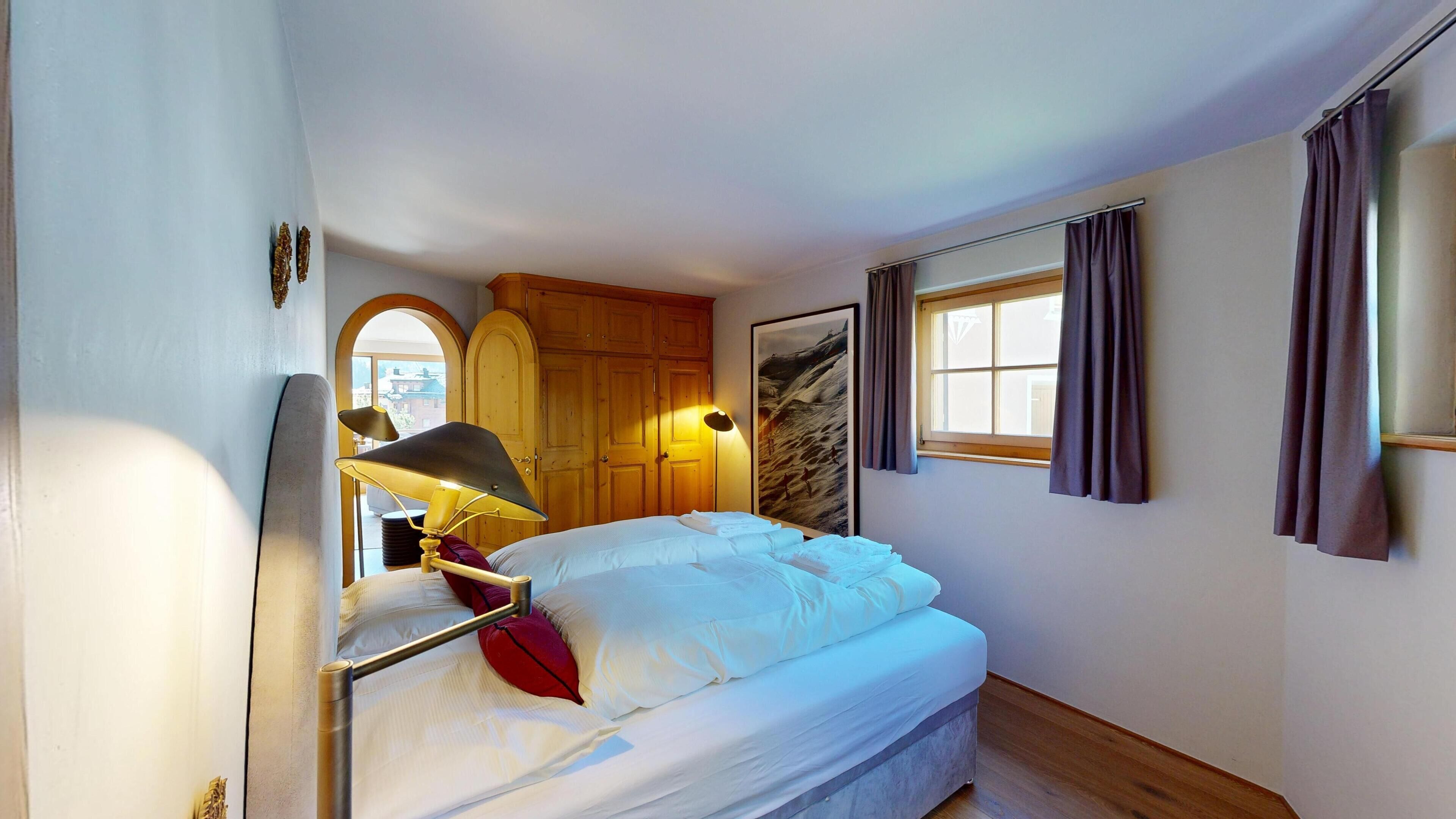 Apartment üErts - High-quality Apartment With Balcony And View In Champfèr - Saint-Moritz