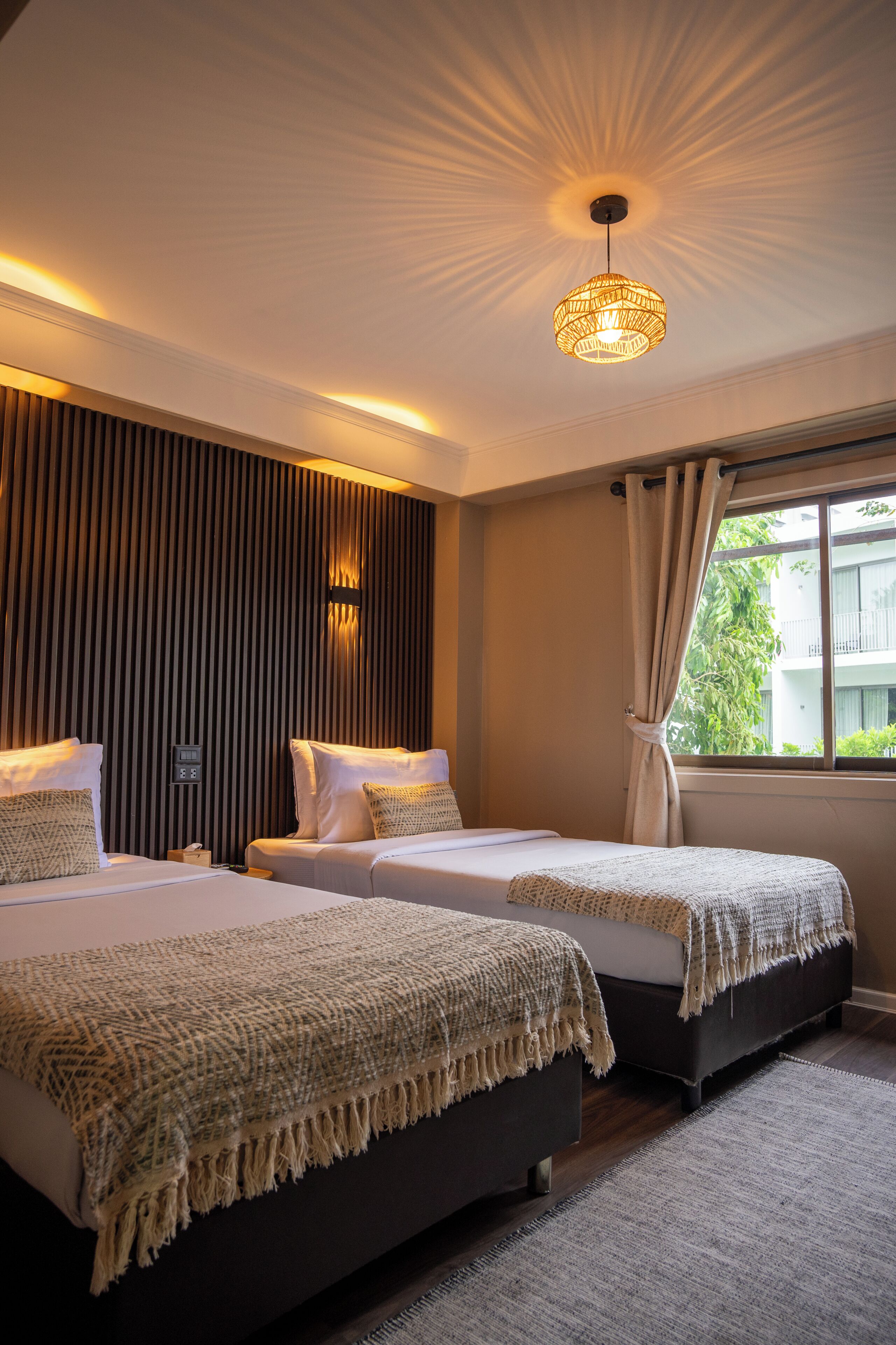 Standard Twin room  | Lençóis de algodão egípcio, roupa de alta qualidade 