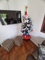 Área de estar no saguão