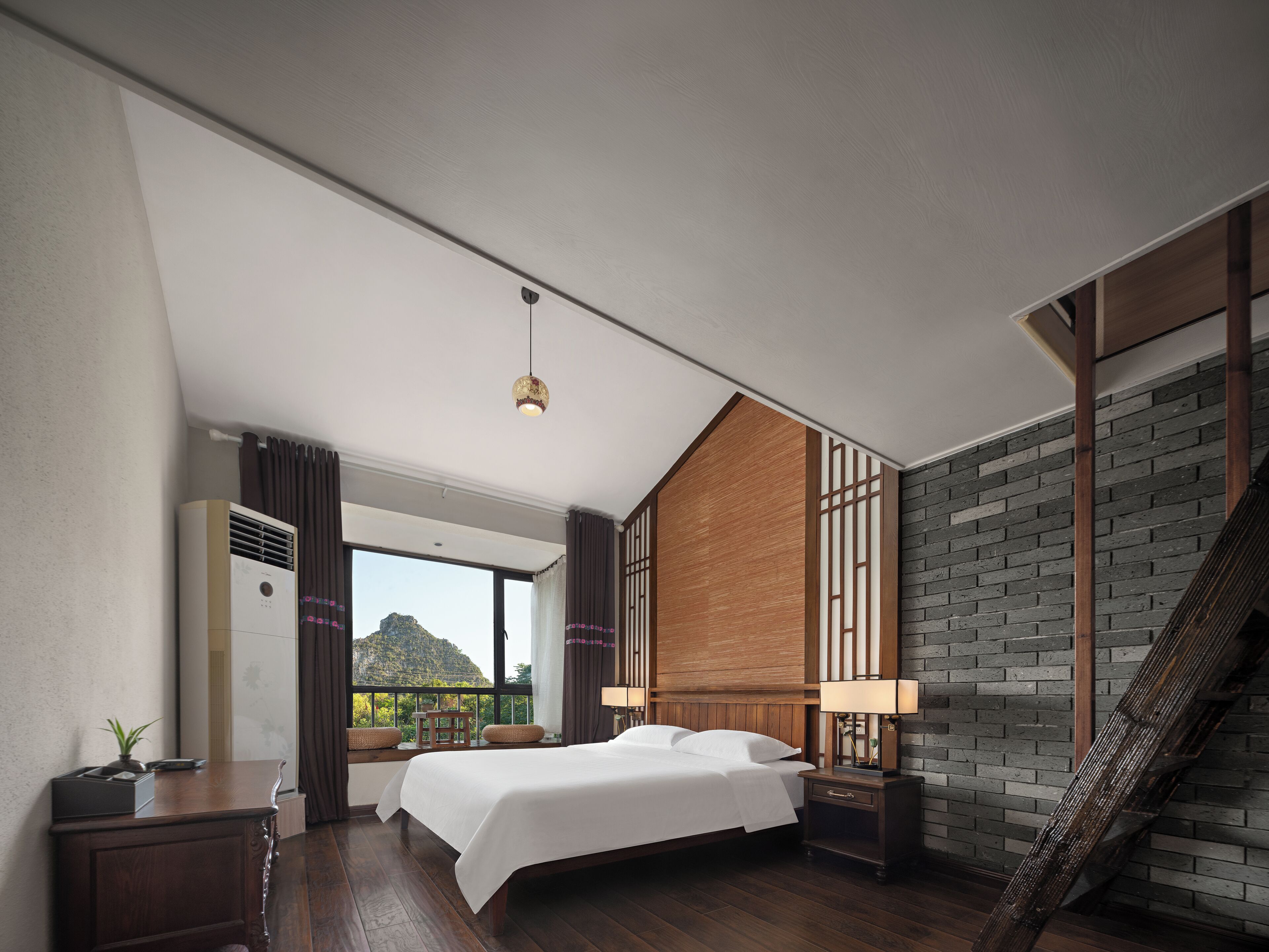 Suite-Estúdio Familiar, vista para a colina | Wi-fi grátis 