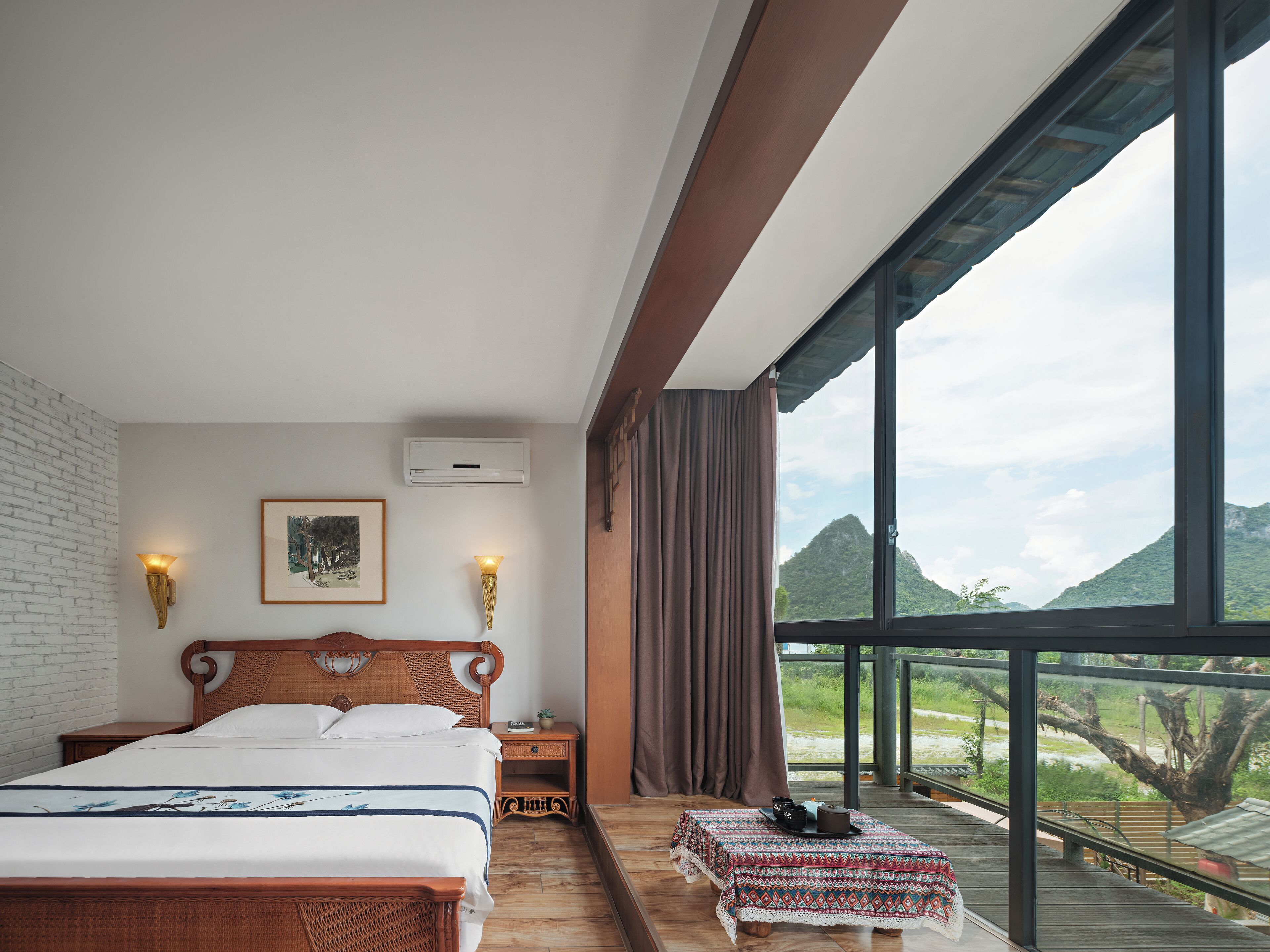 Quarto Duplo Comfort, vista para a colina | Wi-fi grátis 