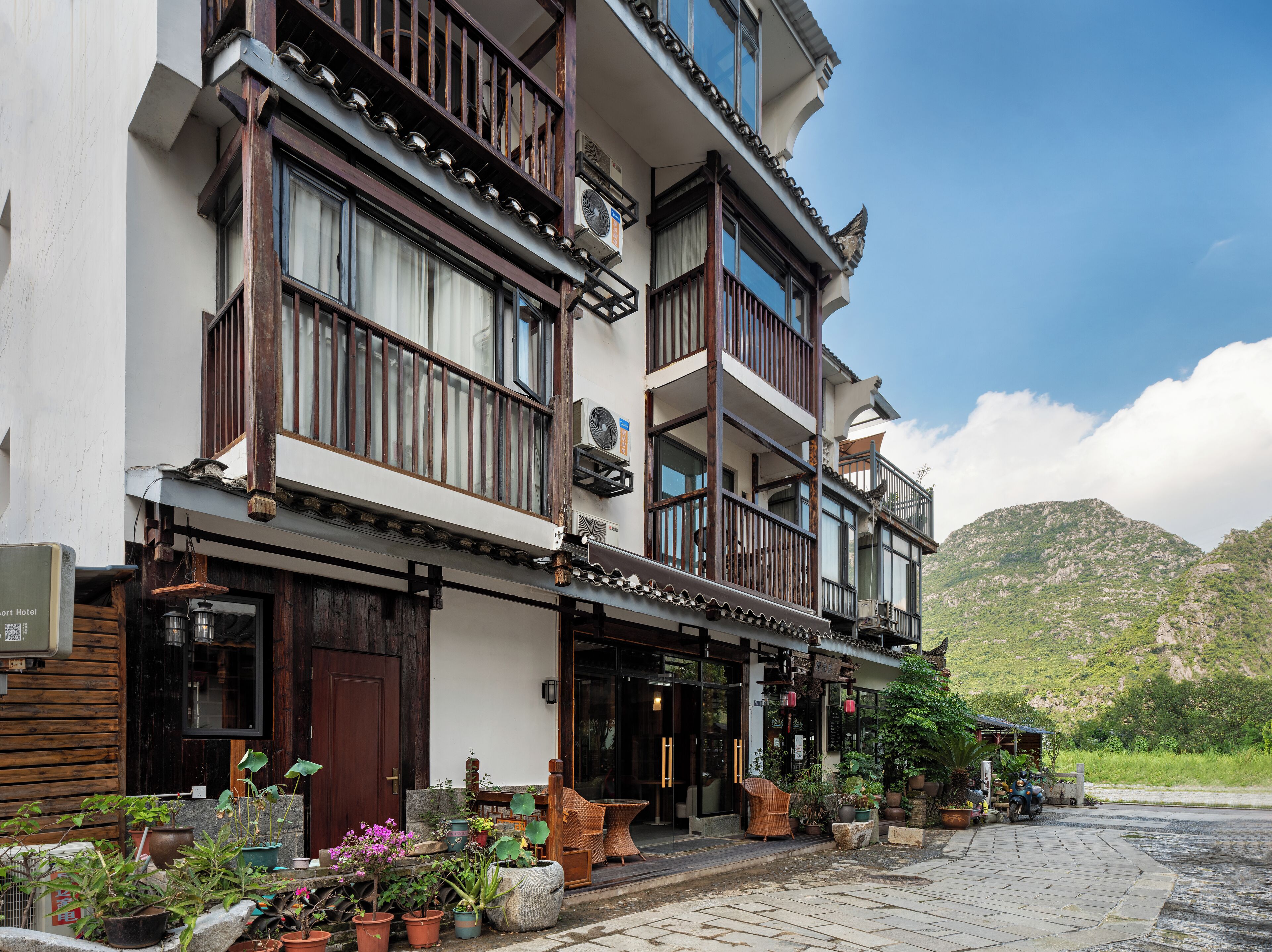 Fachada do alojamento