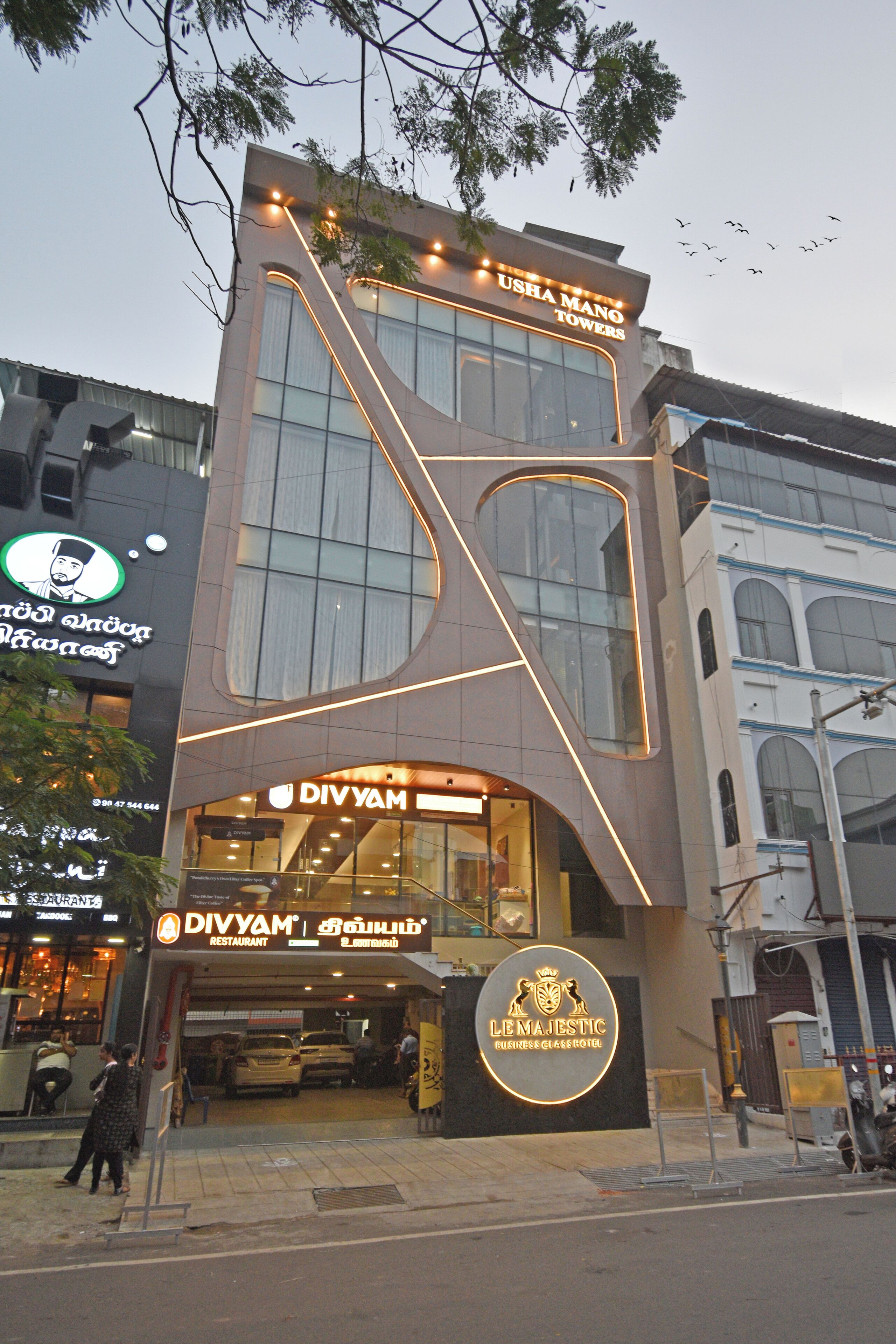 Fachada do alojamento