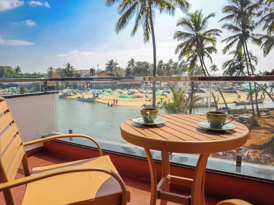 Quarto Duplo Deluxe, varanda | Vista da varanda