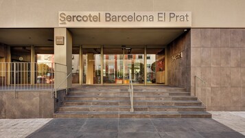 Entrada do alojamento