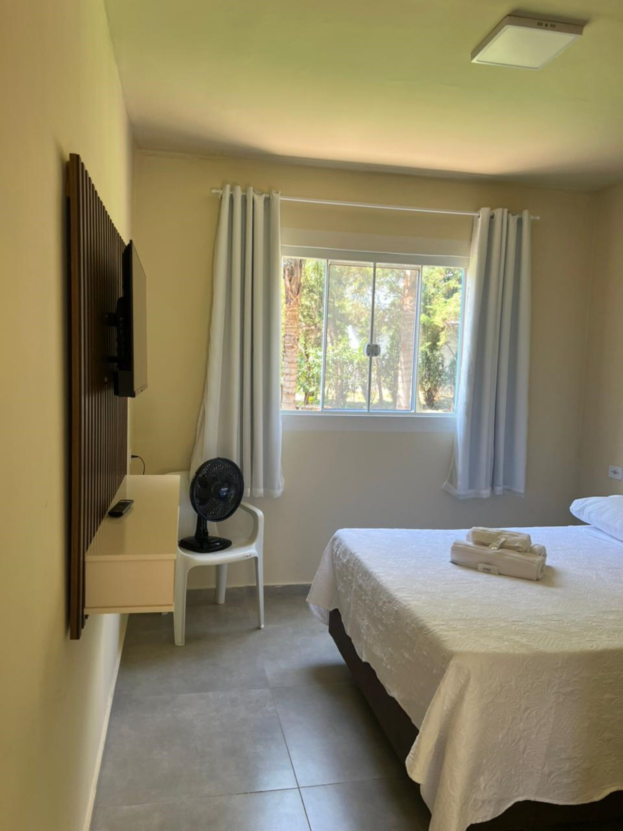 Quarto Duplo, vista para o jardim | Wi-fi grátis 