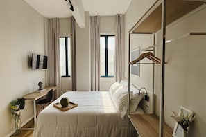 Wi-fi grátis, roupa de cama fornecida