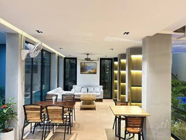 Sala de estar do lobby