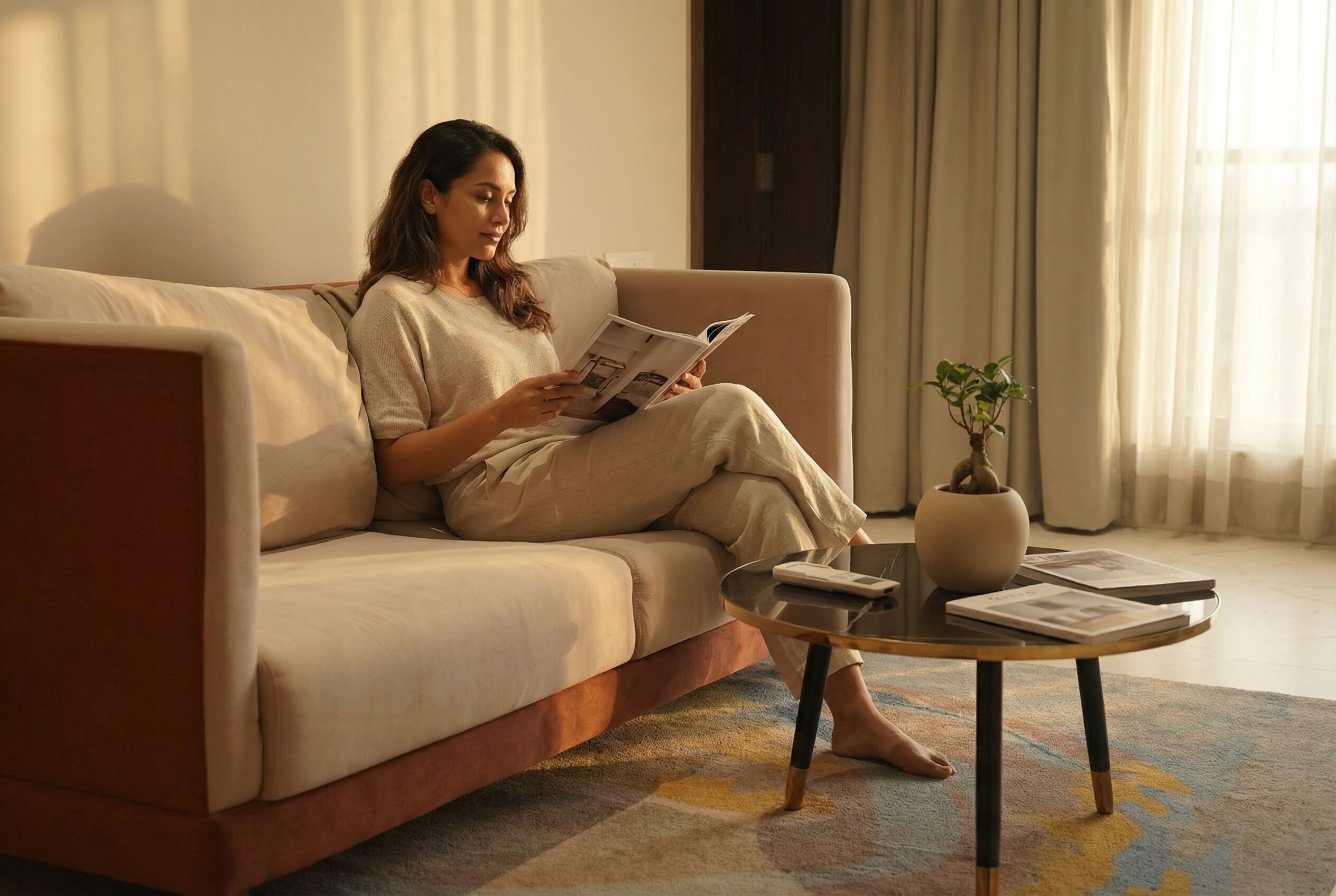 Quarto presidencial | Área de estar