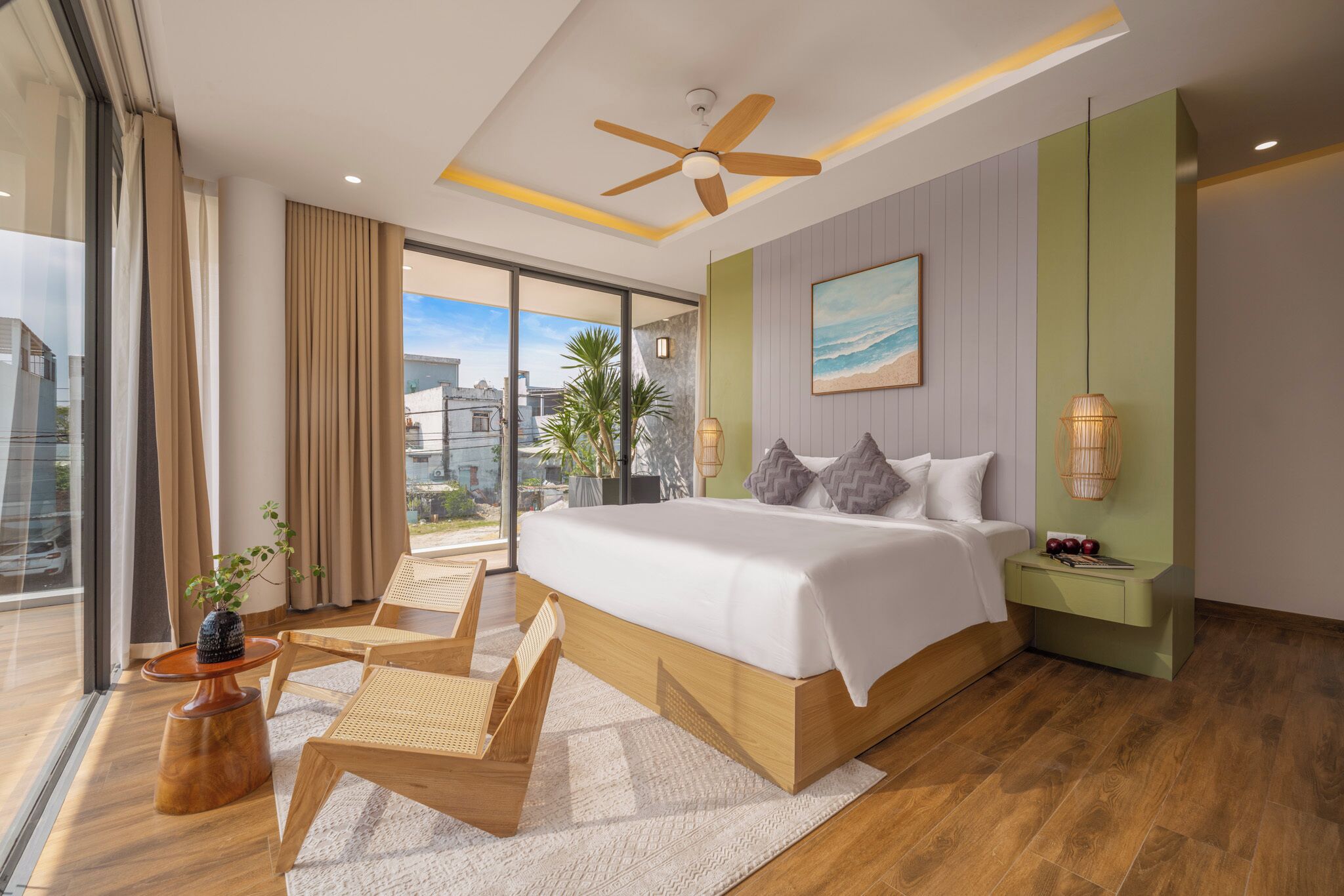 Vila luxo, 6 quartos, piscina particular | 6 quartos, individualmente decorados, cortinas blackout