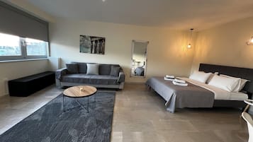 Apartamento, Vista para a cidade | 1 quarto, cofre no quarto, quartos insonorizados