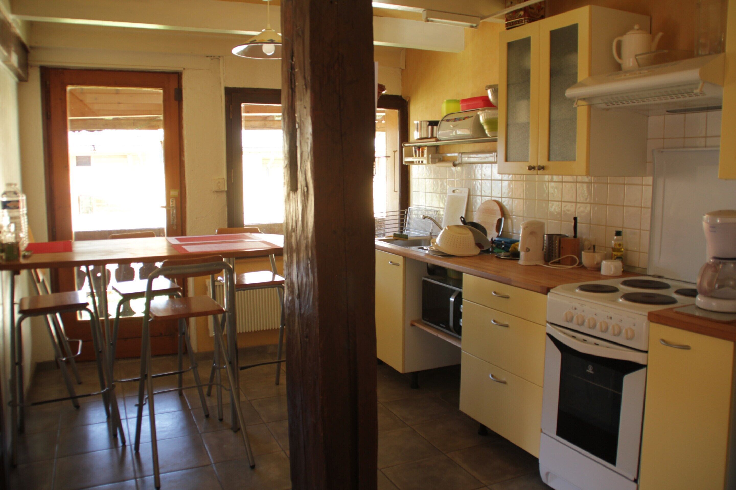 Apartamento | Cozinha privada | Geladeira, micro-ondas, fogão, lava-louças