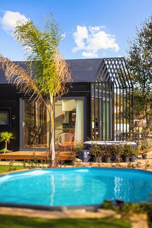 Villa Premium, vista para o jardim | Terraço/pátio interior